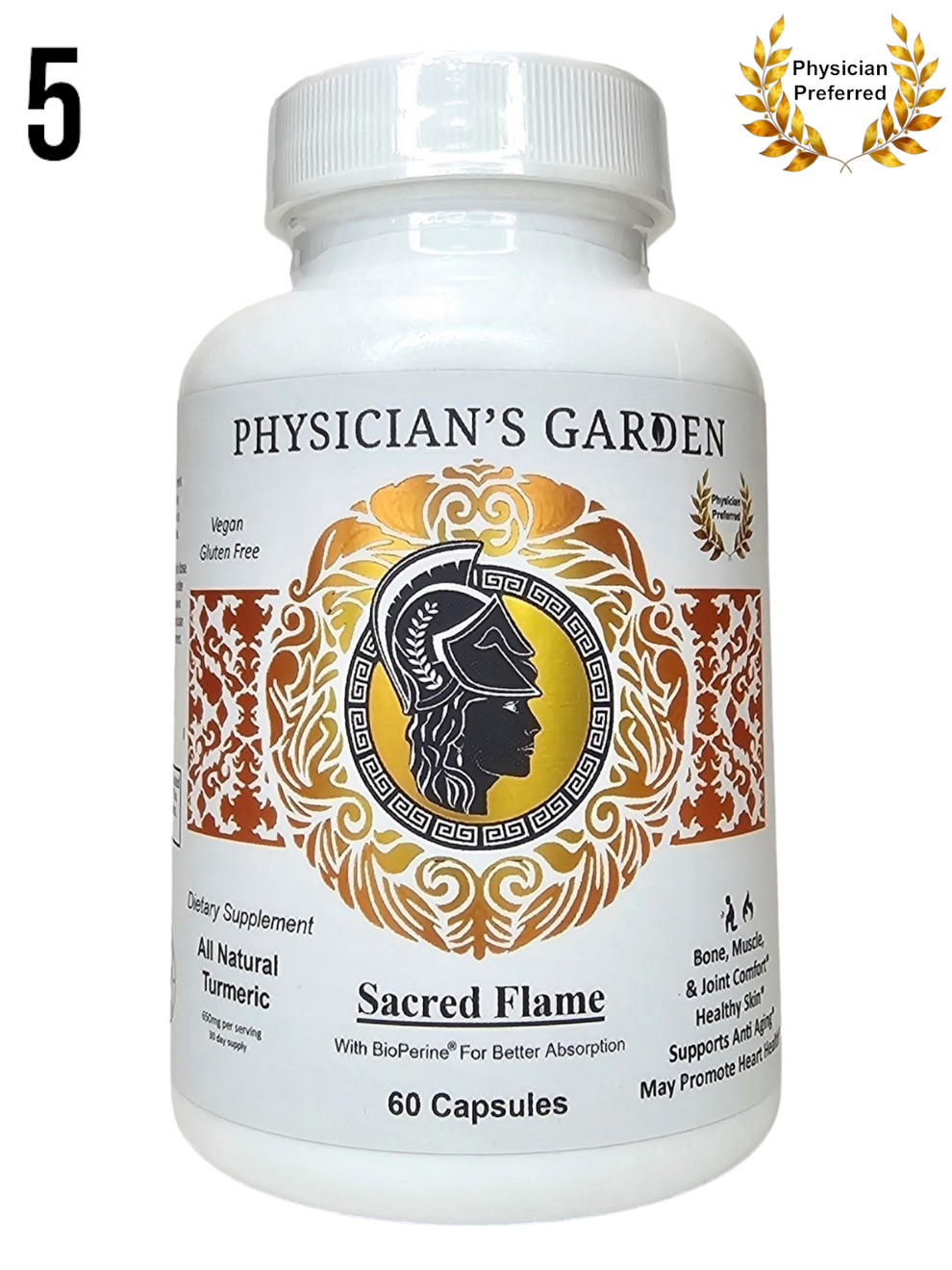05) Sacred Flame - Bone, Muscle, Joint Comfort – Physician's Garden